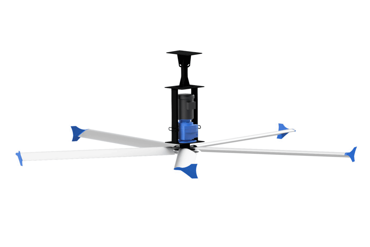 Blue Giant - Hawk V - 5 Blade Gearbox HVLS Fan