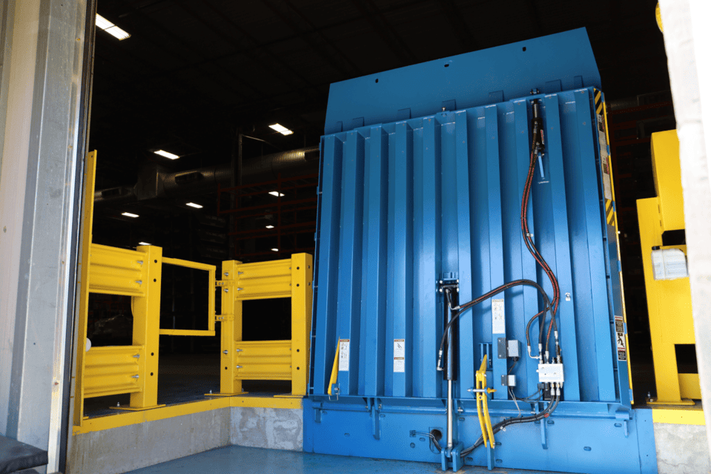 Blue Giant - Vertical Storing Dock Leveler